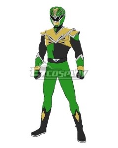 Power Rangers HyperForce HyperForce Green Cosplay Costume