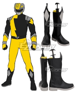 Power Rangers HyperForce HyperForce Yellow Cosplay Costume