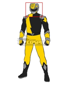 Power Rangers HyperForce HyperForce Yellow Cosplay Costume