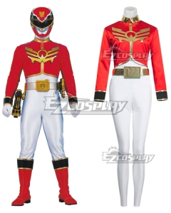 Power Rangers Megaforce Megaforce Red Cosplay Costume