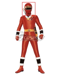 Power Rangers Ninja Sentai Kakuranger NinjaRed Cosplay Costume