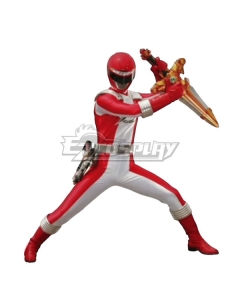 Power Rangers Operation Overdrive Red Overdrive Ranger Cosplay Costume