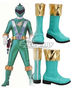 Power Rangers RPM Ranger Operator Series Green Cosplay Costume
