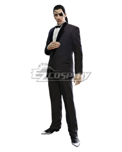 Yakuza Goro Majima Black Cosplay Wig