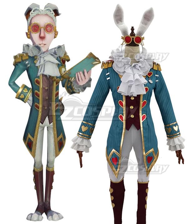 Identity V Lawyer Freddy Riley Mr. Bunny Halloween Cosplay Costume