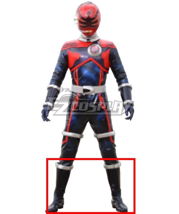 Power Rangers Uchu Sentai Kyuranger Houou Soldier Shoes Cosplay Boots