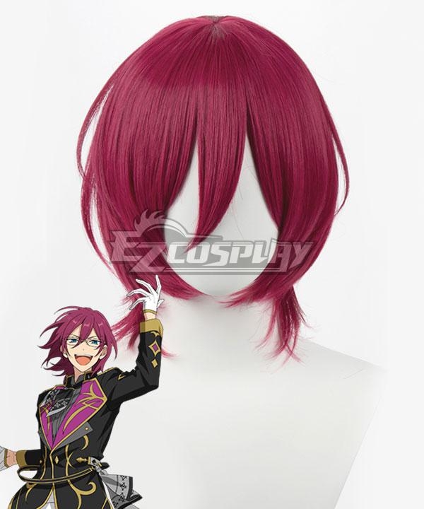 Ensemble Stars!! Eden Adam Saegusa Ibara Red Cosplay Wig