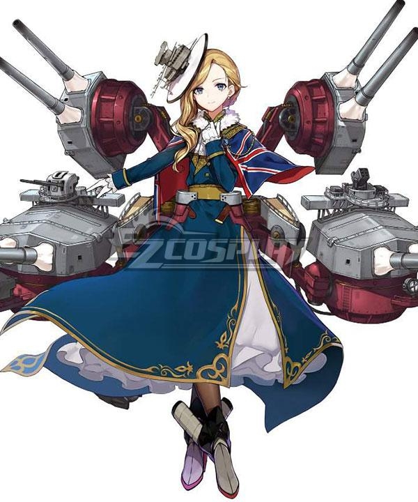 Azur Lane HMS Hood Cosplay Costume