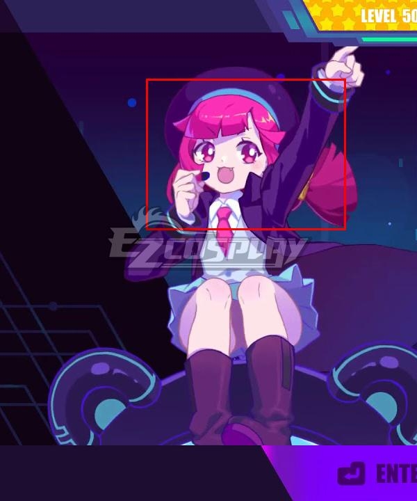 Muse Dash Buro Idol Pink Cosplay Wig