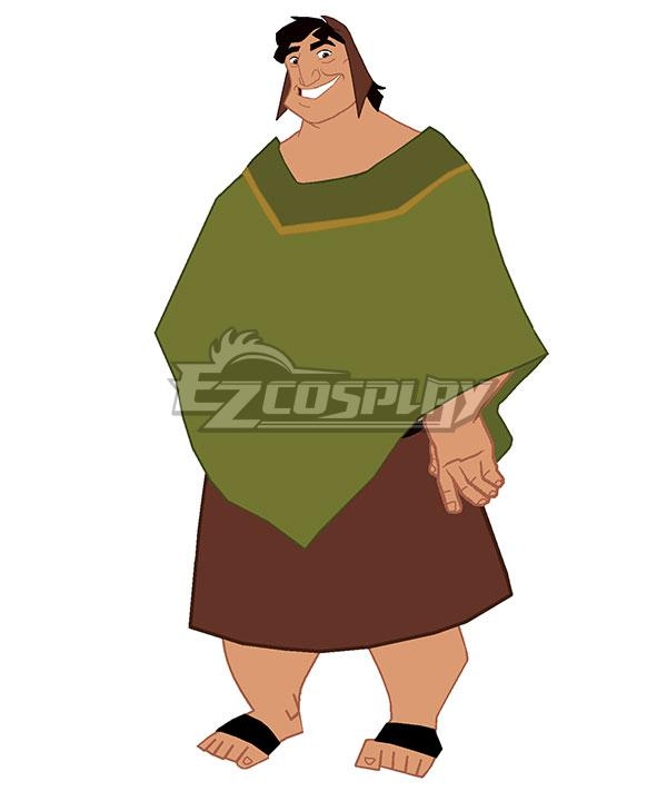 Disney The Emperor's New Groove Pacha Cosplay Costume