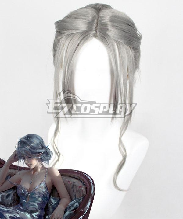 Ghost Blade Yan Ice Princess Princess Yan Grey Cosplay Wig