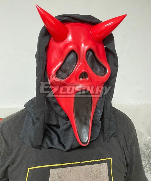 Dead by Daylight GhostFace Devil Demon GhostFace Mask Halloween Cosplay ...