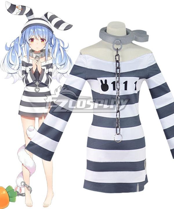 Hololive Youtuber Vtuber Prisoner Usada Pekora Cosplay Costume