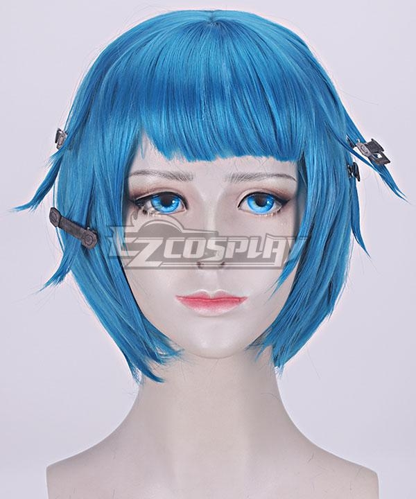 League of Legends LOL Arcane Young Jinx Blue Cosplay Wig B Edition