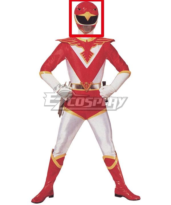 Choujin Sentai Jetman Birdman Squadron Jetman Red Hawk Helmet Cosplay ...