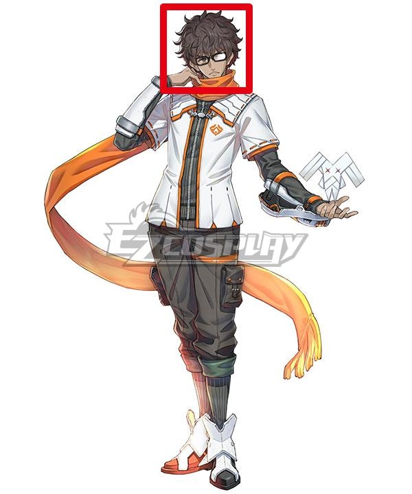 Xenoblade Chronicles 3 Taion Brown Cosplay Wig