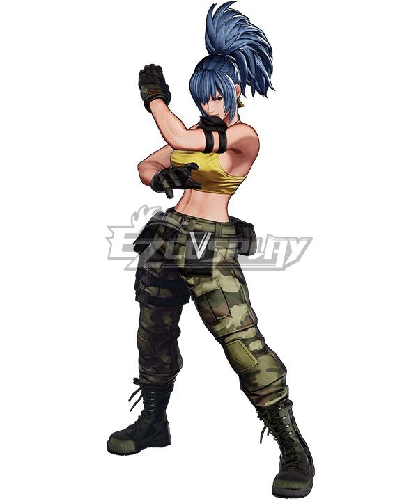 The King Of Fighters XV KOF Leona Heidern Cosplay Costume