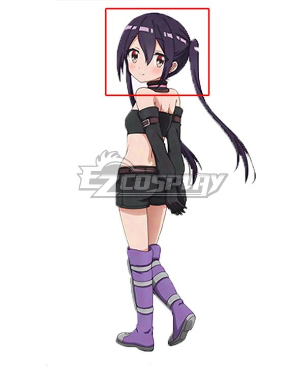 RPG Real Estate Rakira Black Cosplay Wig