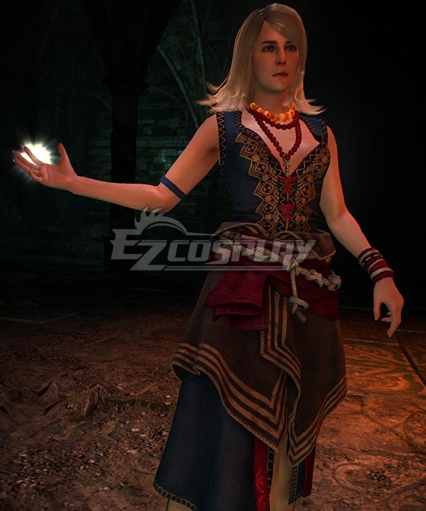 The Witcher 3 Wild Hunt Keira Metz B Cosplay Costume