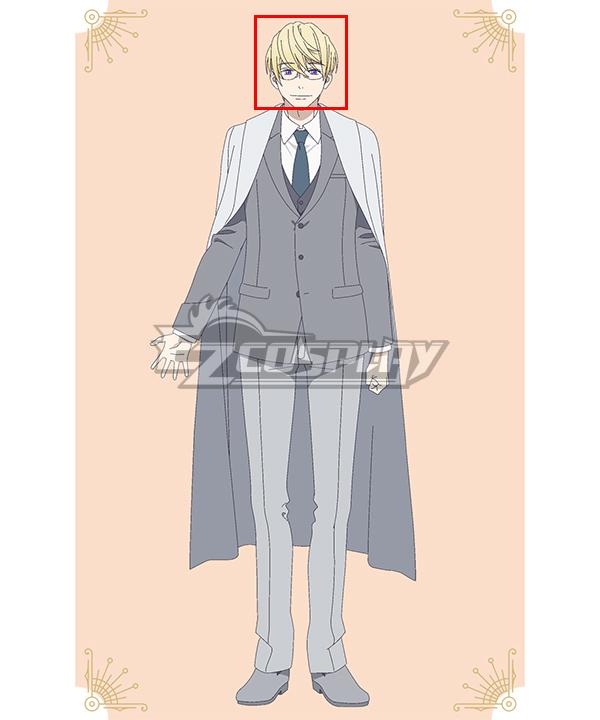 Kinsou no Vermeil Obsidian Golden Cosplay Wig