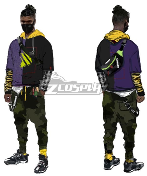 Dead by Daylight Adam Francis Seoul Sights Skin Cosplay Costume