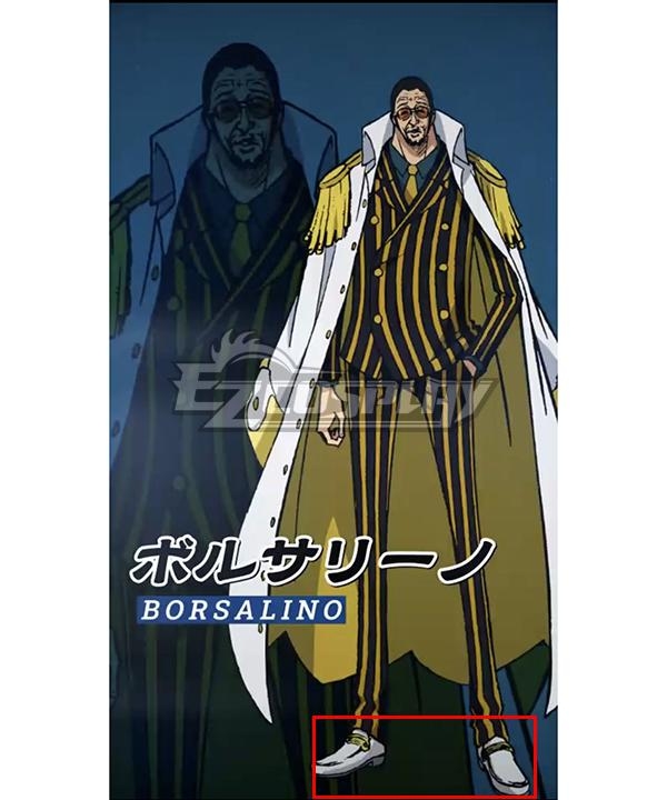 One Piece Red File Borsalino Cosplay Shoes one-piece-red-file-borsalino-cosplay-shoes