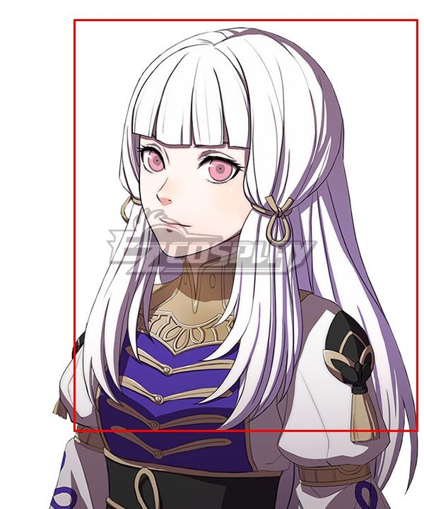 Fire Emblem Warriors: Three Hopes Lysithea White Cosplay Wig