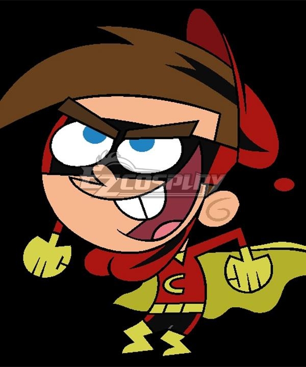 The Fairly OddParents Cleft the Boy Chin Wonder Timmy Cosplay Costume