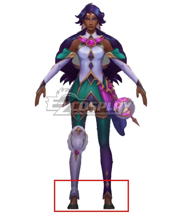 Leauge of Legends Nilah Star Guardian Cosplay Shoes