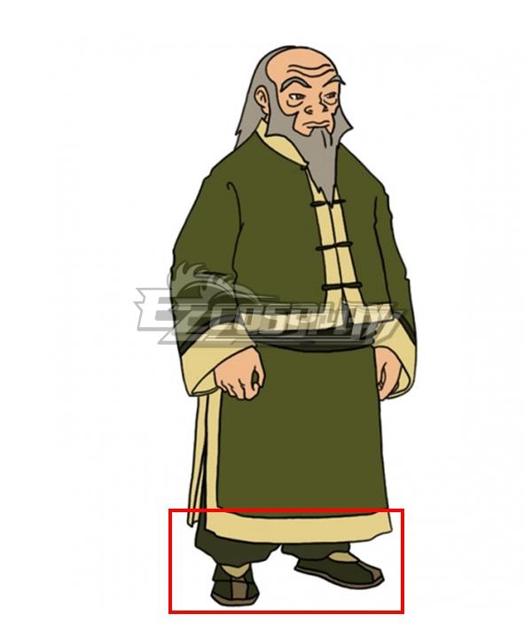 Avatar: The Last Airbender Iroh B Edition Cosplay Shoes