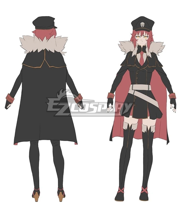 Youtuber Vtuber Zentreya Black Cosplay Costume