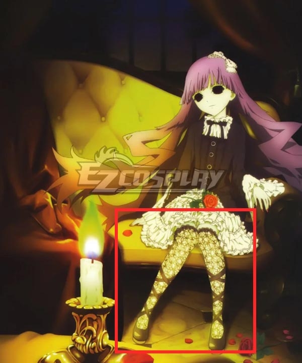 Shiki Sunako Kirishiki Black Shoes Cosplay Shoes