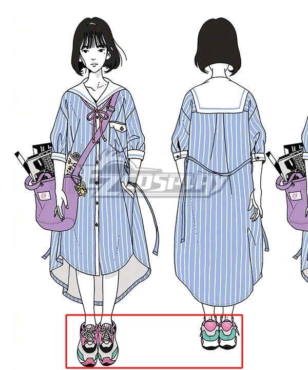 The Tatami Galaxy Yojohan Time Machine Blues Akashi Cosplay Shoes
