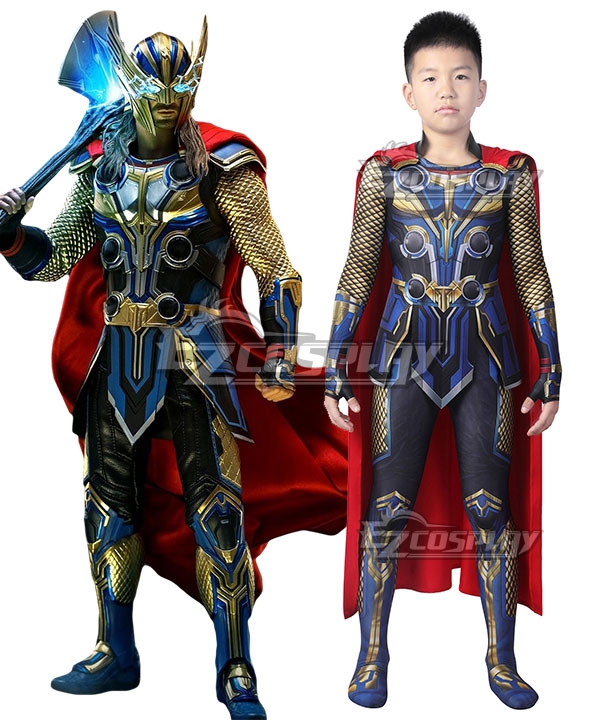 Kid Size MARVEL Thor: Love and Thunder Thor Cosplay Costume