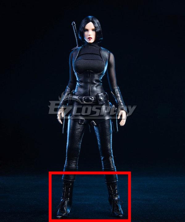 VSTOYS The Black Weasel Black Cosplay Shoes