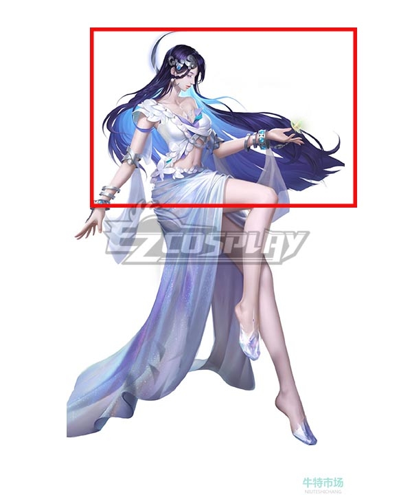 Honor of Kings Haiyue/moba Purple Cosplay Wig