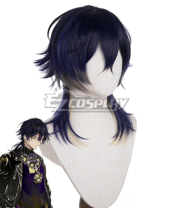Paradox Live Haruomi Shingu Blue Cosplay Wig