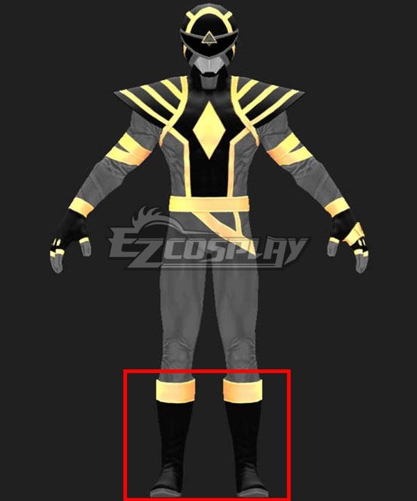 Mighty Morphin Power Rangers Omega Black Ranger Cosplay Shoes