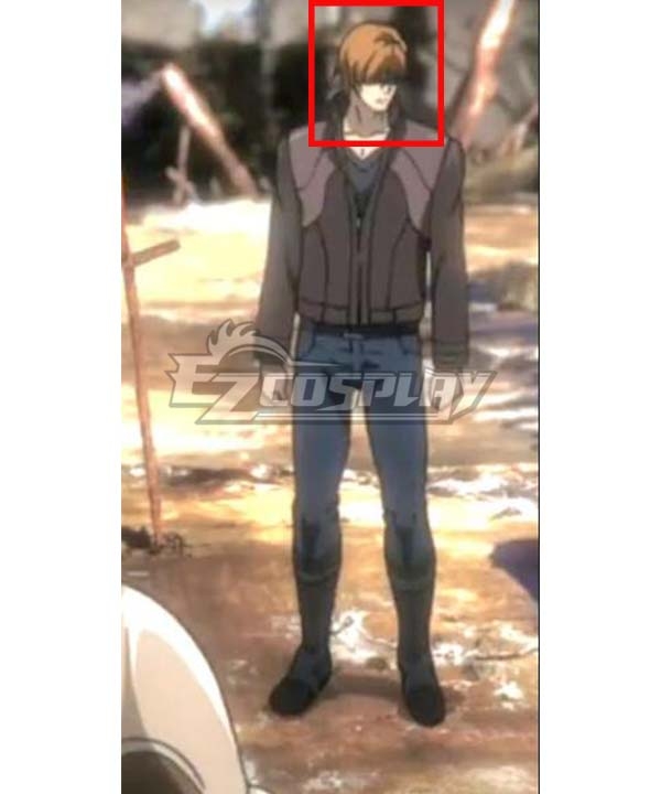 Marvel's Anime X-men Cyclops Brown Cosplay Wig