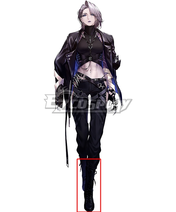 Path to Nowhere Zoya Black Shoes Cosplay Boots