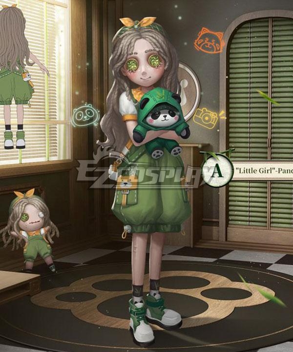 Identity V Little Girl Panda Friend Cosplay Costume