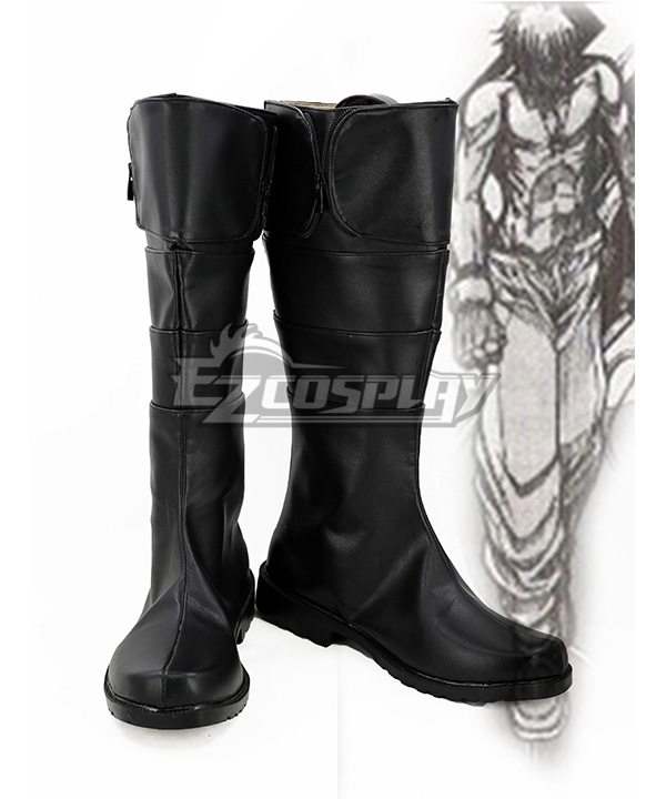 Hellsing Hans David Black Boots Cosplay Shoes