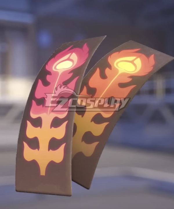 Overwatch 2 Kiriko Ofuda B Edition Cosplay Accessory Prop