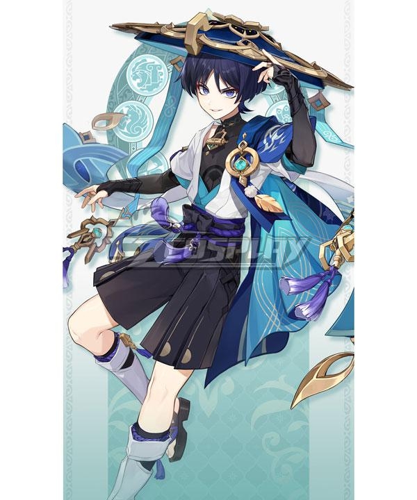 Genshin Impact The Wanderer Cosplay Costume