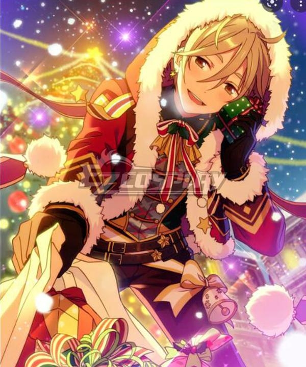 Ensemble Stars!! Ra*bits Mashiro Tomoya Christmas Cosplay Costume
