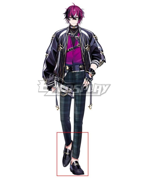 Virtual YouTuber NIJISANJI XSOLEIL Doppio Dropscythe Black Cosplay Shoes