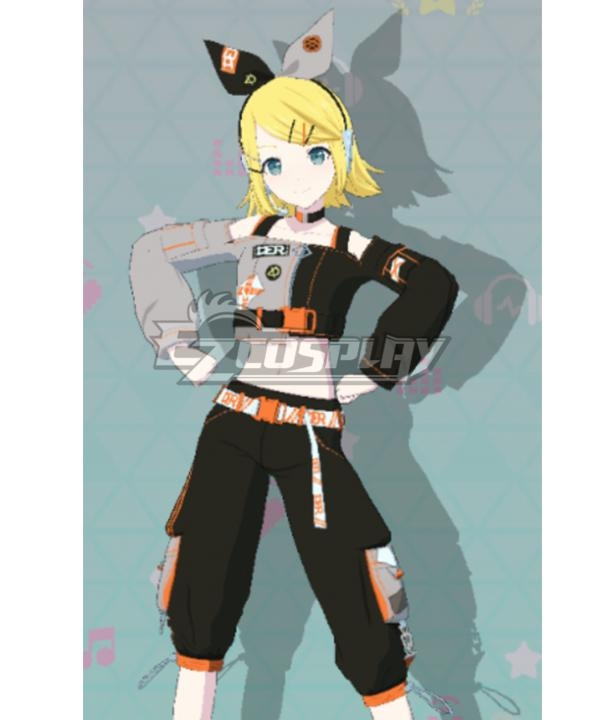 Project Sekai Kagamine Rin Cosplay Costume