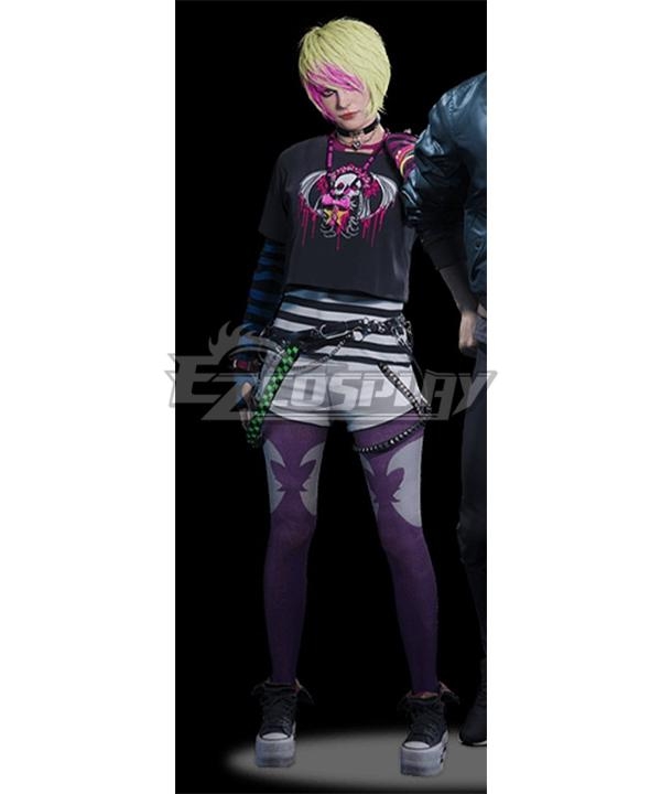 Resident Evil IV 4 Remake Ashley Graham Causal Cosplay Costume