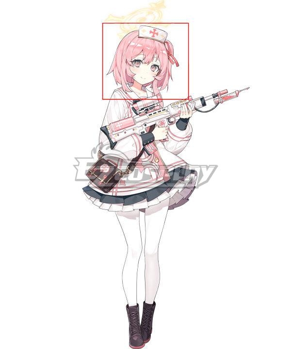 Blue Archive Sumi Serina Cosplay Wig