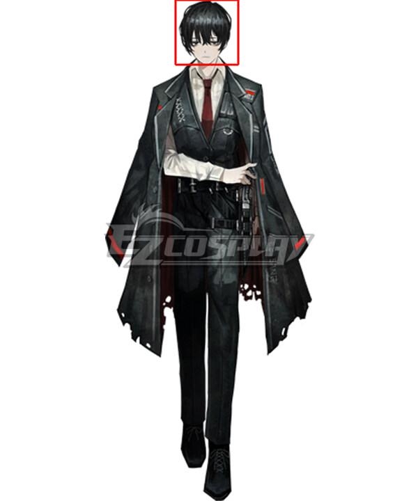 Limbus Company Yi Sang Black Cosplay Wig